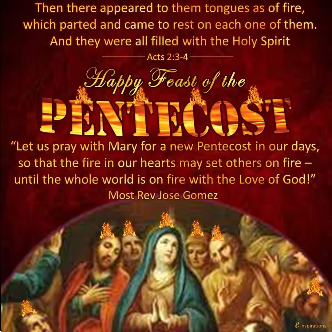 Solemnity of Pentecost Sunday (Year B) - Missione Madre Dei Cristiani